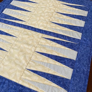Quilted Backgammon Board Pattern - PDF - Etsy