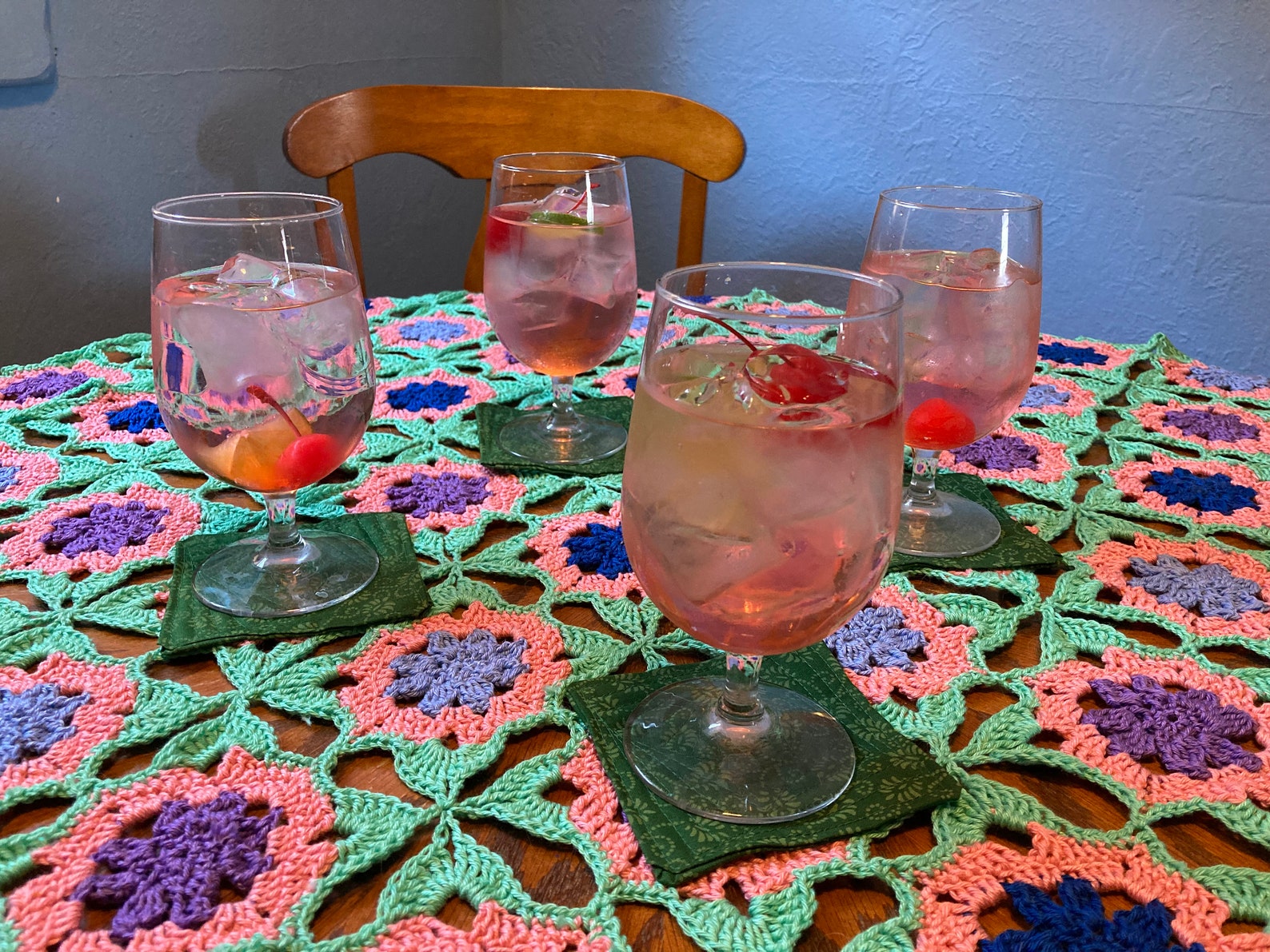 Place Mats for Round Table Pattern PDF - Etsy