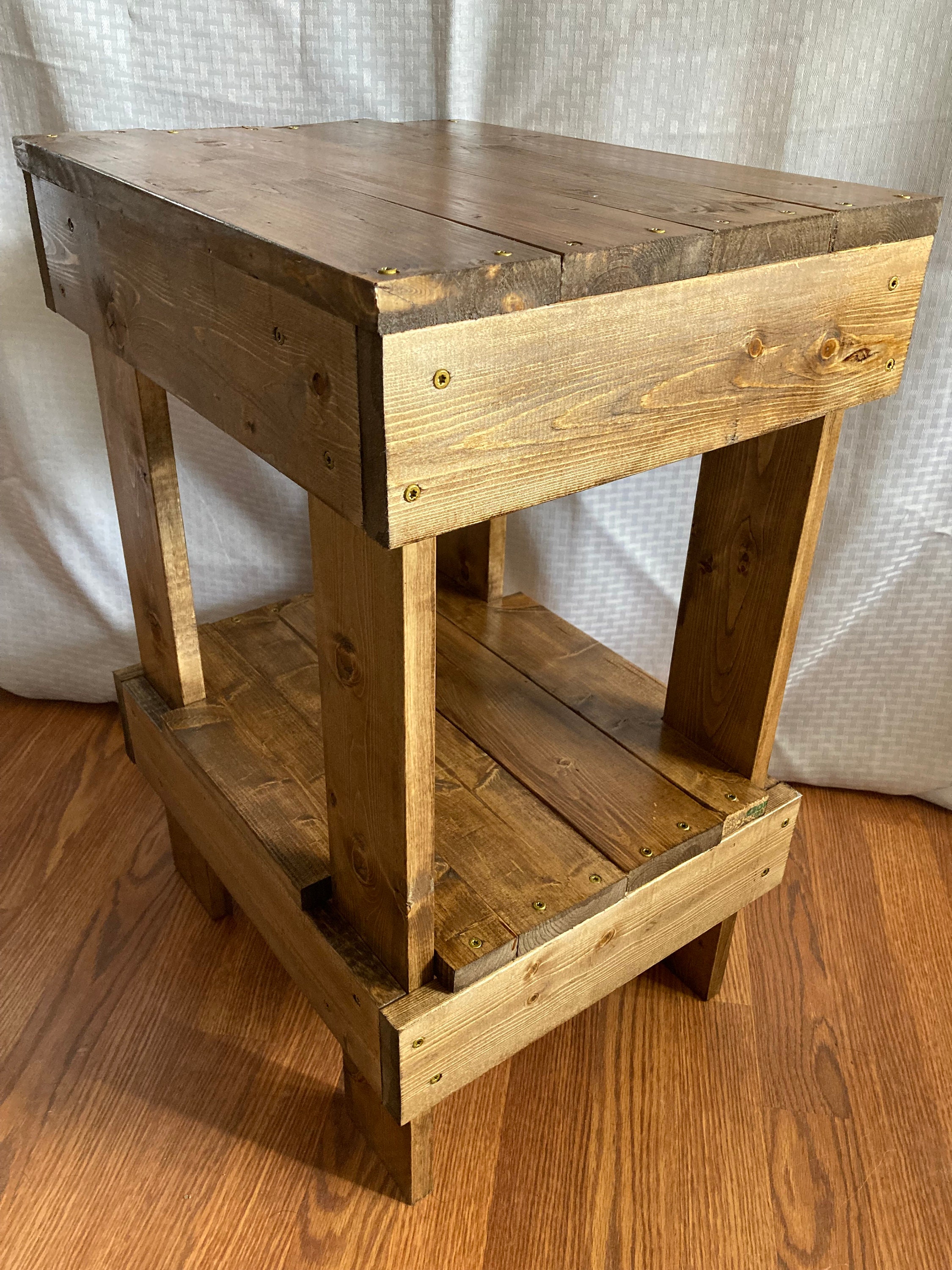 Rustic Wood Table Project PDF - Etsy