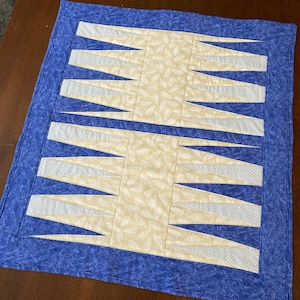 Quilted Backgammon Board Pattern - PDF - Etsy