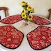 Place Mats for Round Table Pattern PDF - Etsy