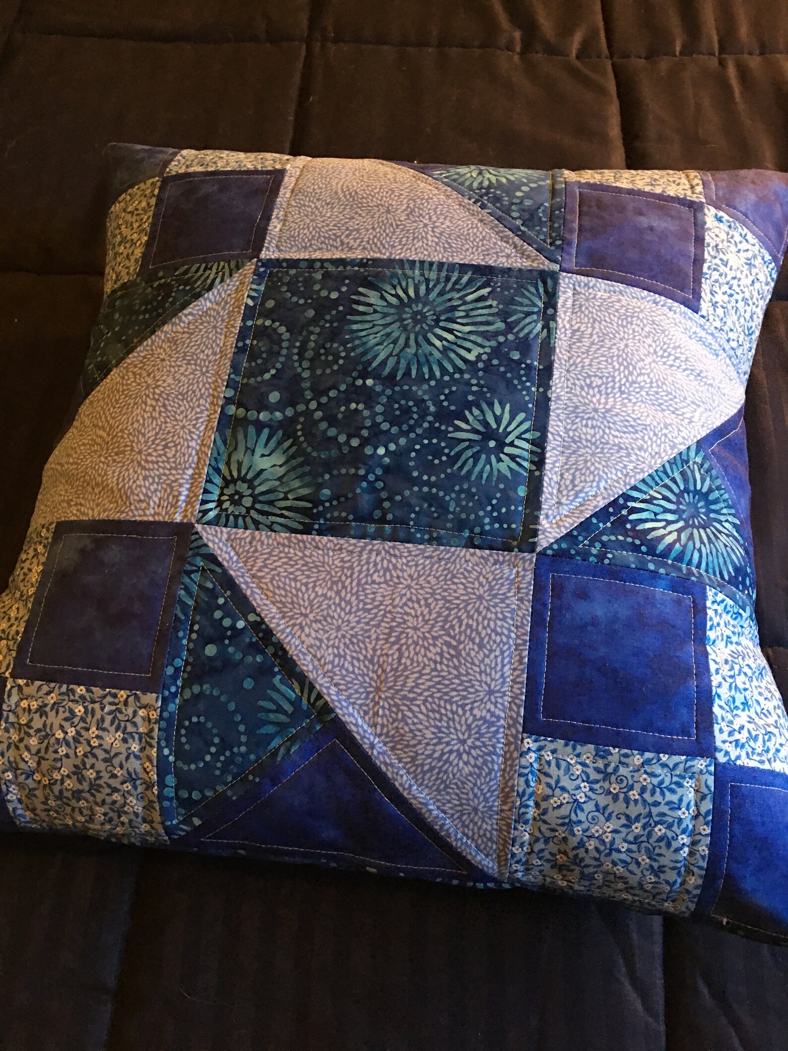 Quilted Throw Pillow Pattern PDF | Etsy