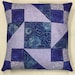 Quilted Throw Pillow Pattern - PDF - Etsy