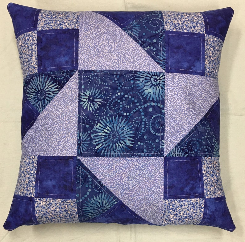 Quilted Throw Pillow Pattern - PDF - Etsy