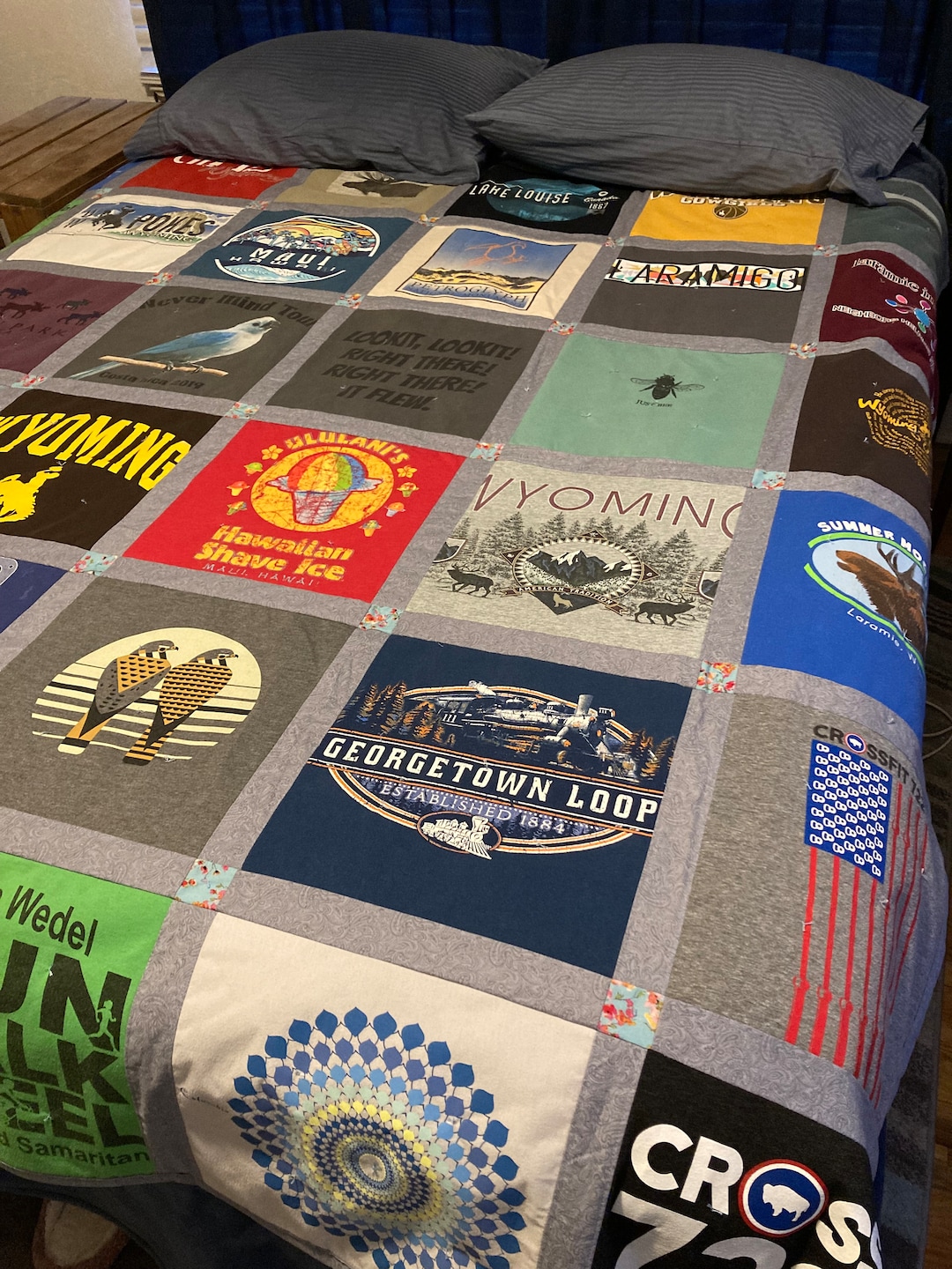T-shirt Quilt - PDF Pattern - Etsy