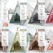 Small Teepee Tent for Kids, Kids Teepee, Teepee, Teepee Tent - Etsy