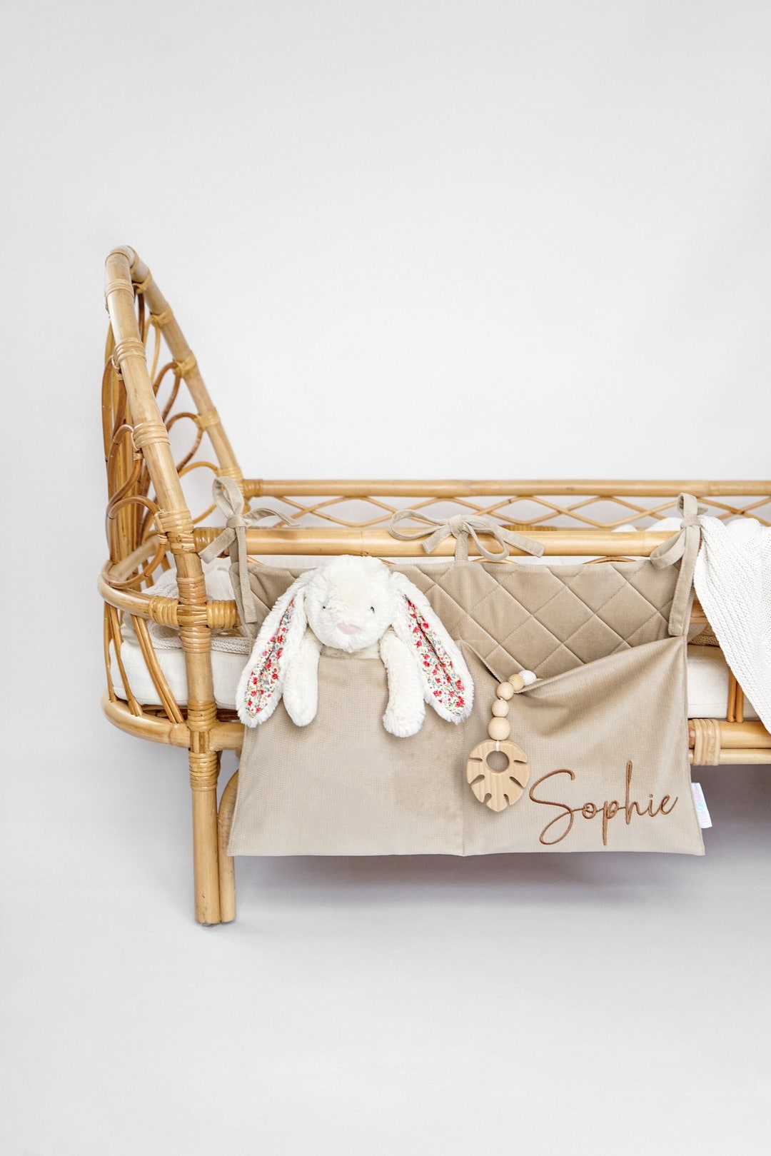 Baby Cot Organizer, Cot Organizer, Crib Pocket Organizer, Hanging ...