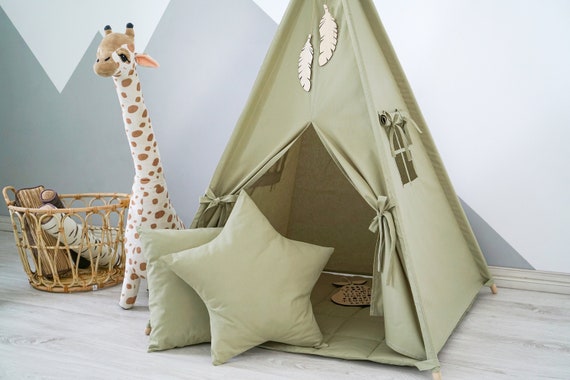 Teepee Tent for Kids Kids Teepee Teepee Tent Play Tent | Etsy