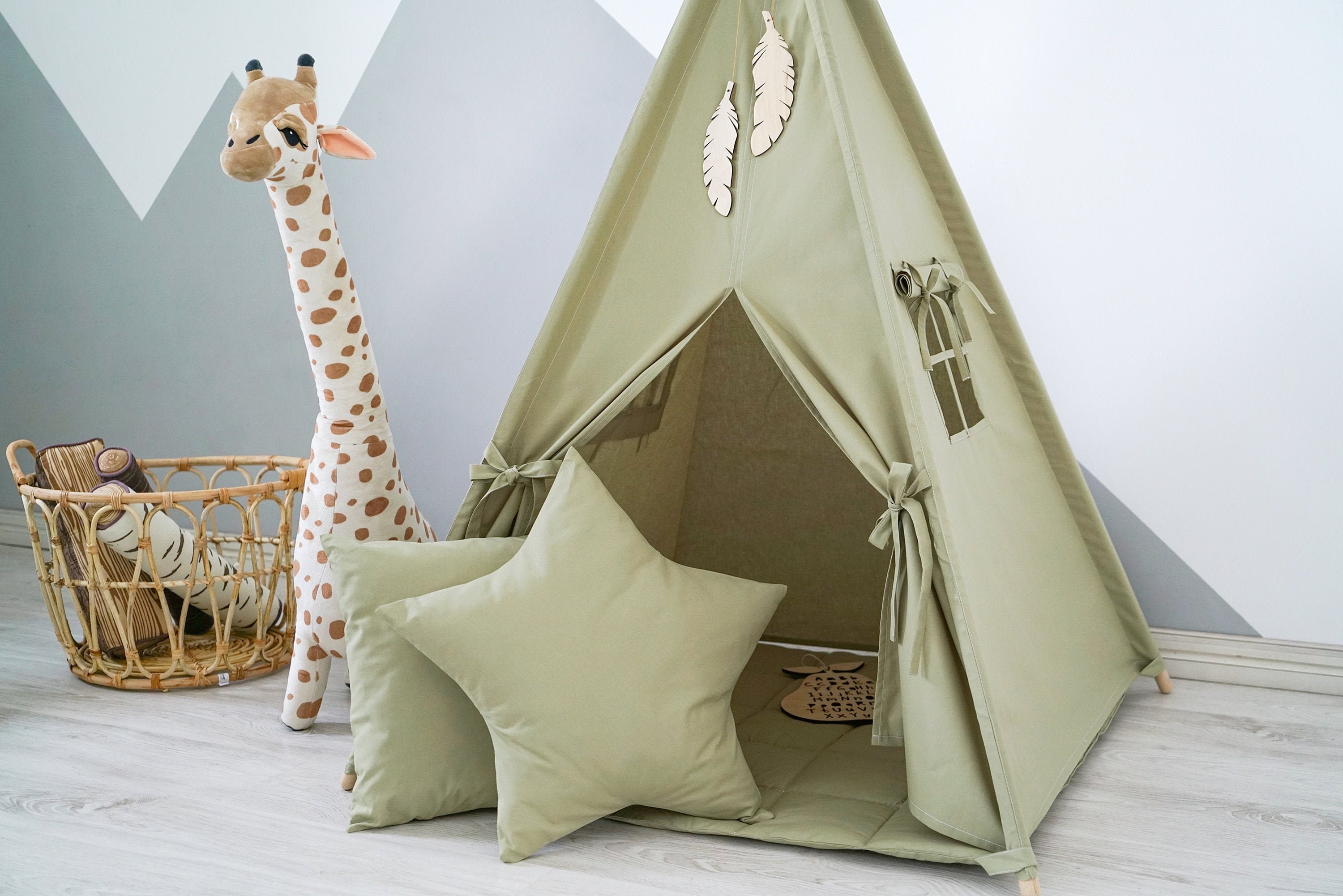 Tipi Zelt für Kinder Kinder Teepee Teepee Zelt Spielzelt | Etsy