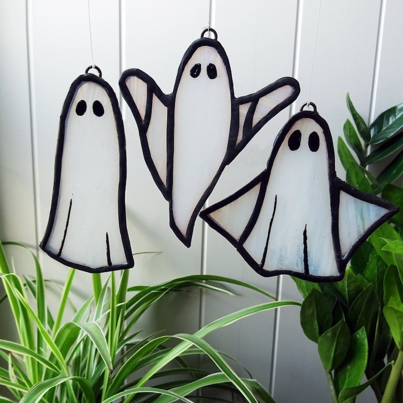 Stained Glass Ghost - Etsy
