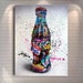 Iconic Coca-cola Coke Graffiti Printed Box Framed Canvas Wall Art or ...