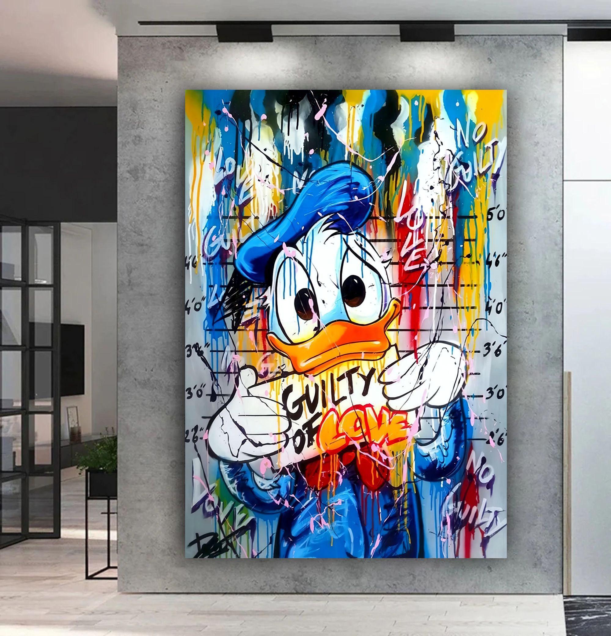 Donald Duck Graffiti
