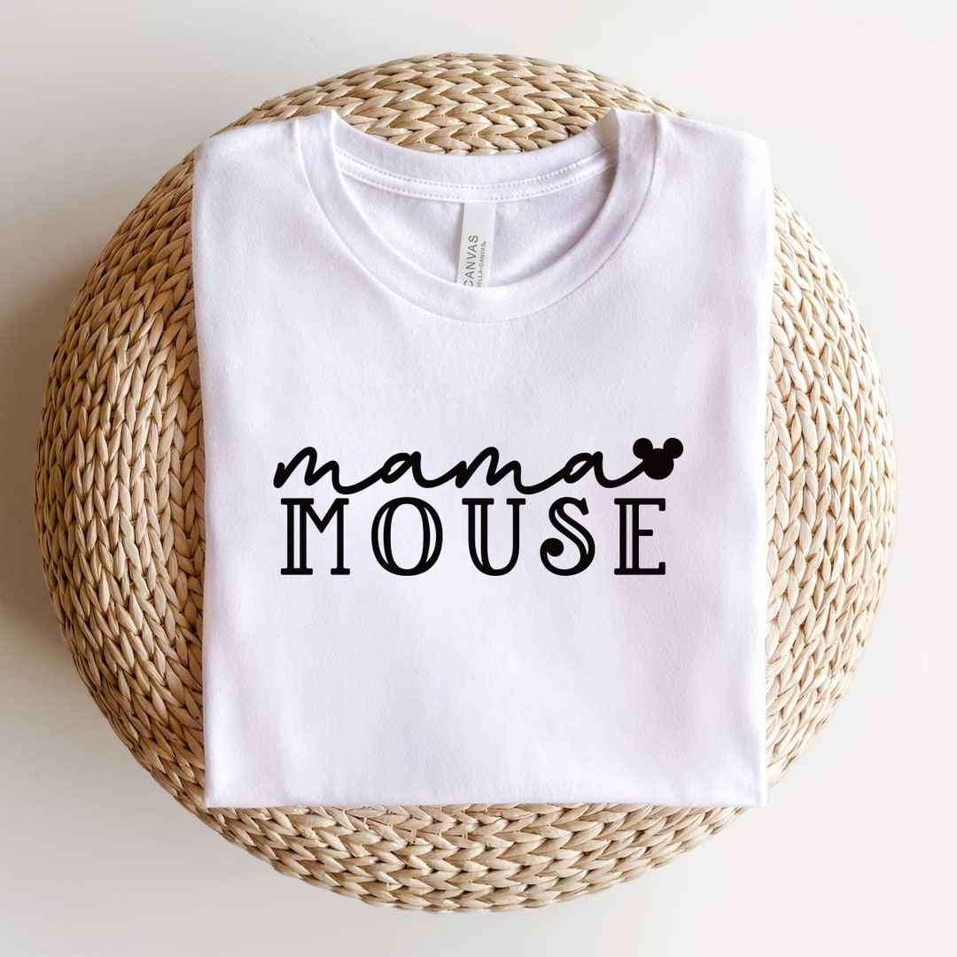 Mama MOUSE T-shirt Design, Cricut SVG Vector, Dxf, Png, Instant ...