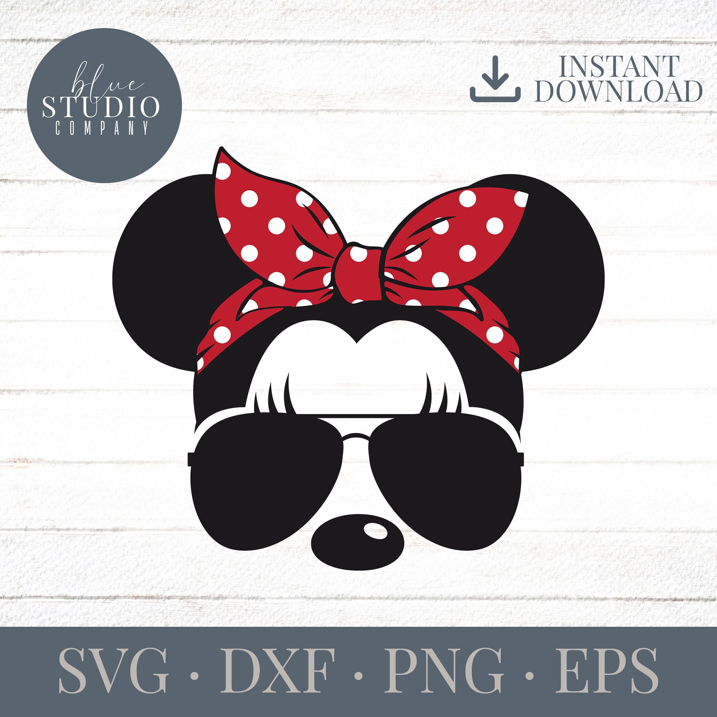 Minnie Aviator Sunglasses and Red Polka Dot Bandana Headband - Etsy