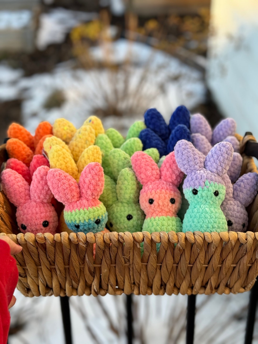 Crochet Peeps, Peeps Marshmallow Bunnies Plushies - Etsy