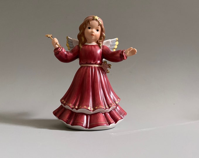 Best Wishes Goebel Angel Figurine - Etsy