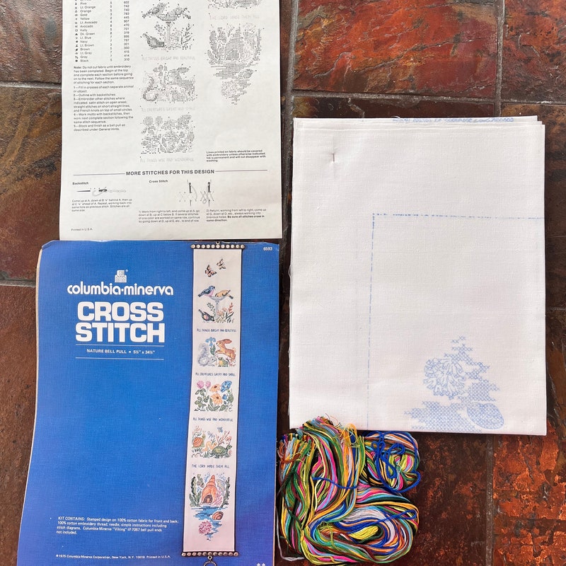 Bell Pull Cross Stitch - Etsy
