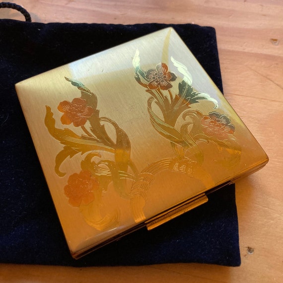 Elgin American Powder Compact - Gem