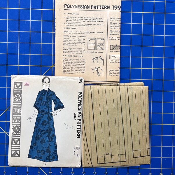 Polynesian Sewing Pattern - Etsy