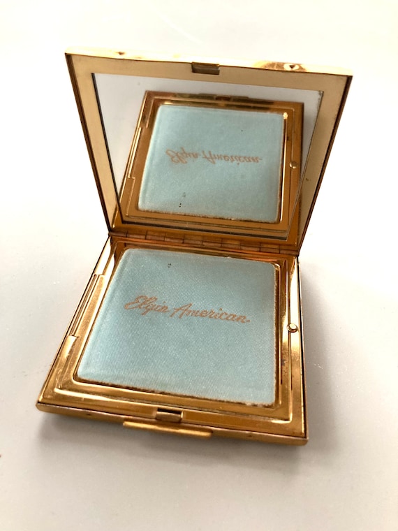 Elgin American Powder Compact - Gem