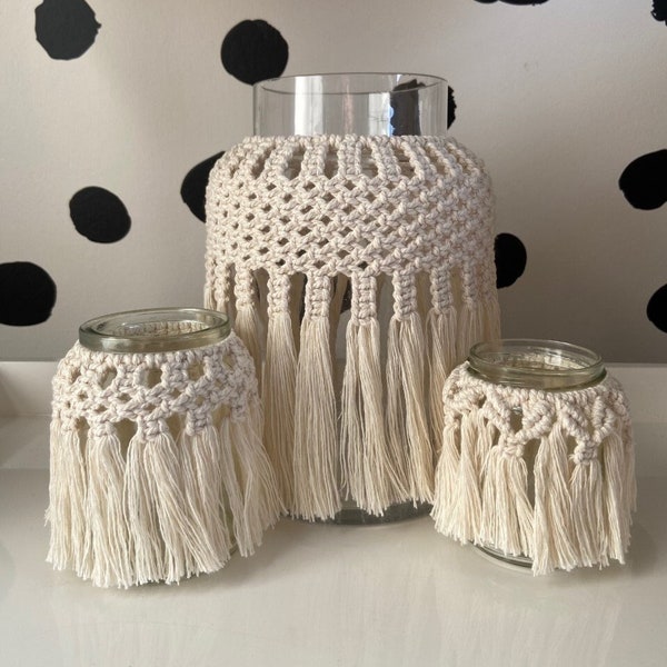 Macrame Vase Holder - Etsy
