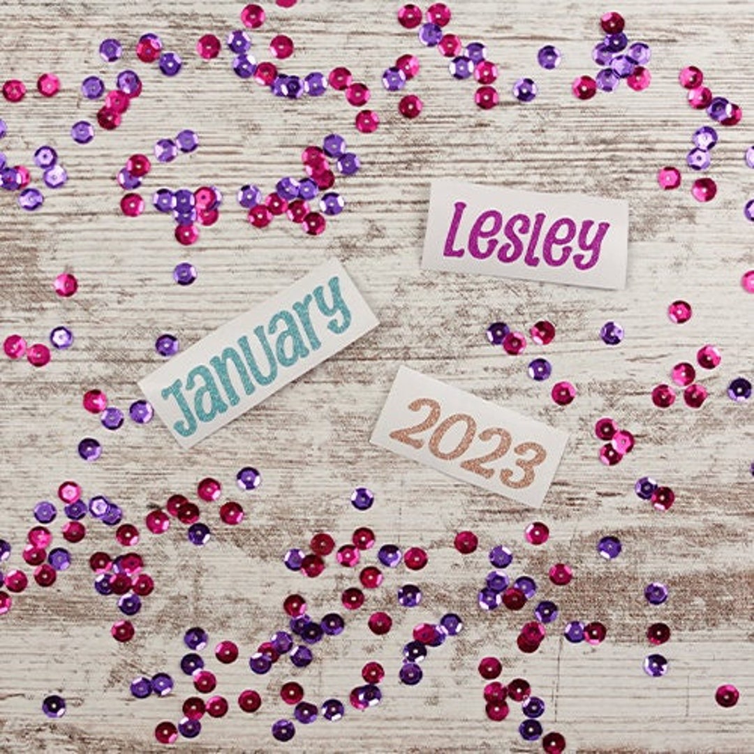 2023 Custom Word Vinyl Stickers Planner Stickers Vinyl - Etsy