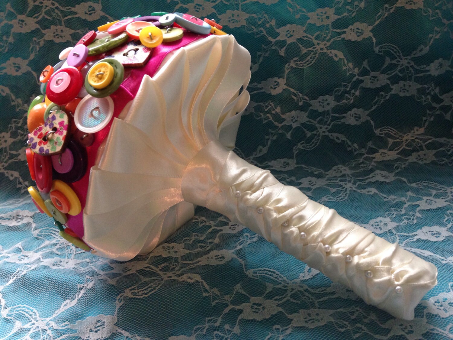 Button Bridal Bouquet Button Bouquet Wedding Bouquet - Etsy