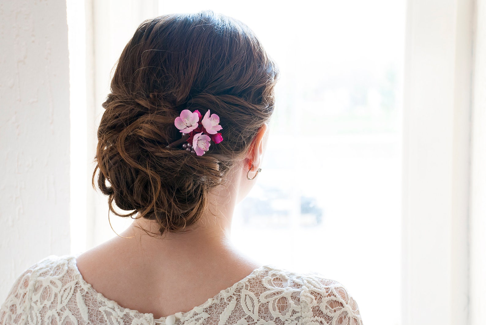 Sakura Flower Headpiece Japanese Wedding Hair Flowers Floral - Etsy