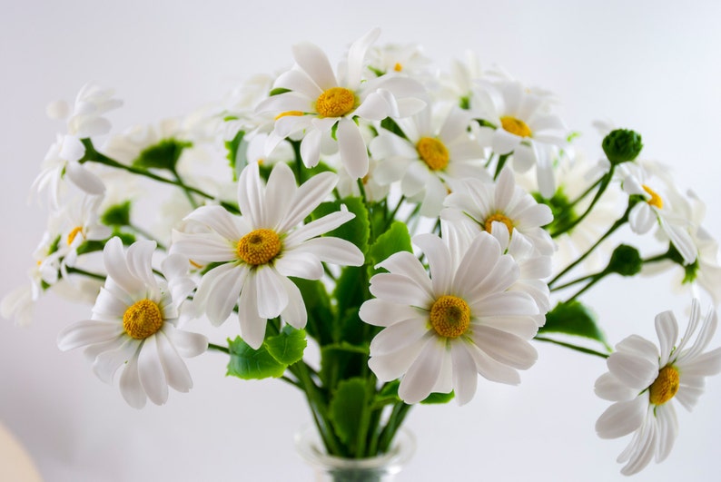 Daisy flowers arrangements for home artificial wildflowers of | Etsy
