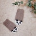 Panda Mittens Knitting Pattern for Babies and Children. PDF Knitting ...