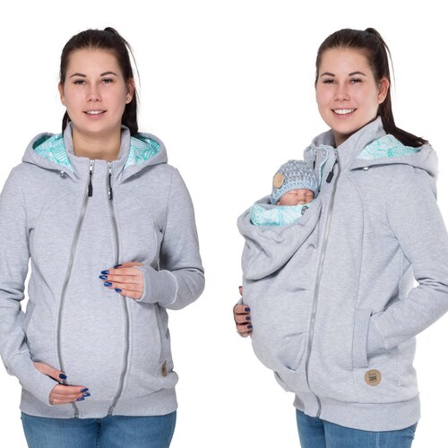BASIC Babywearing Coat Jacket Baby Carrier Hoodie Kangaroo - Etsy