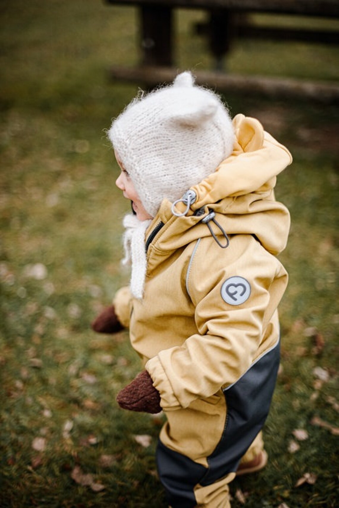 LEO Kids Outdoor Softshell OVERALL, Water Resistant Windbreak Softshell ...