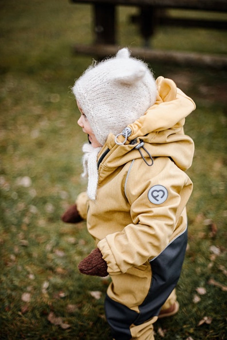 LEO Kids Outdoor Softshell OVERALL Water Resistant Windbreak - Etsy