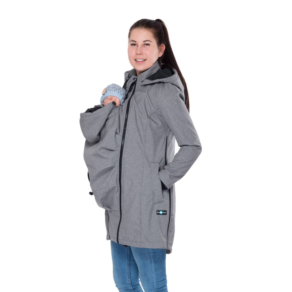 SOFTSHELL COAT Babywearing Coat, Maternity , Carrier Jacket, Carrying ...
