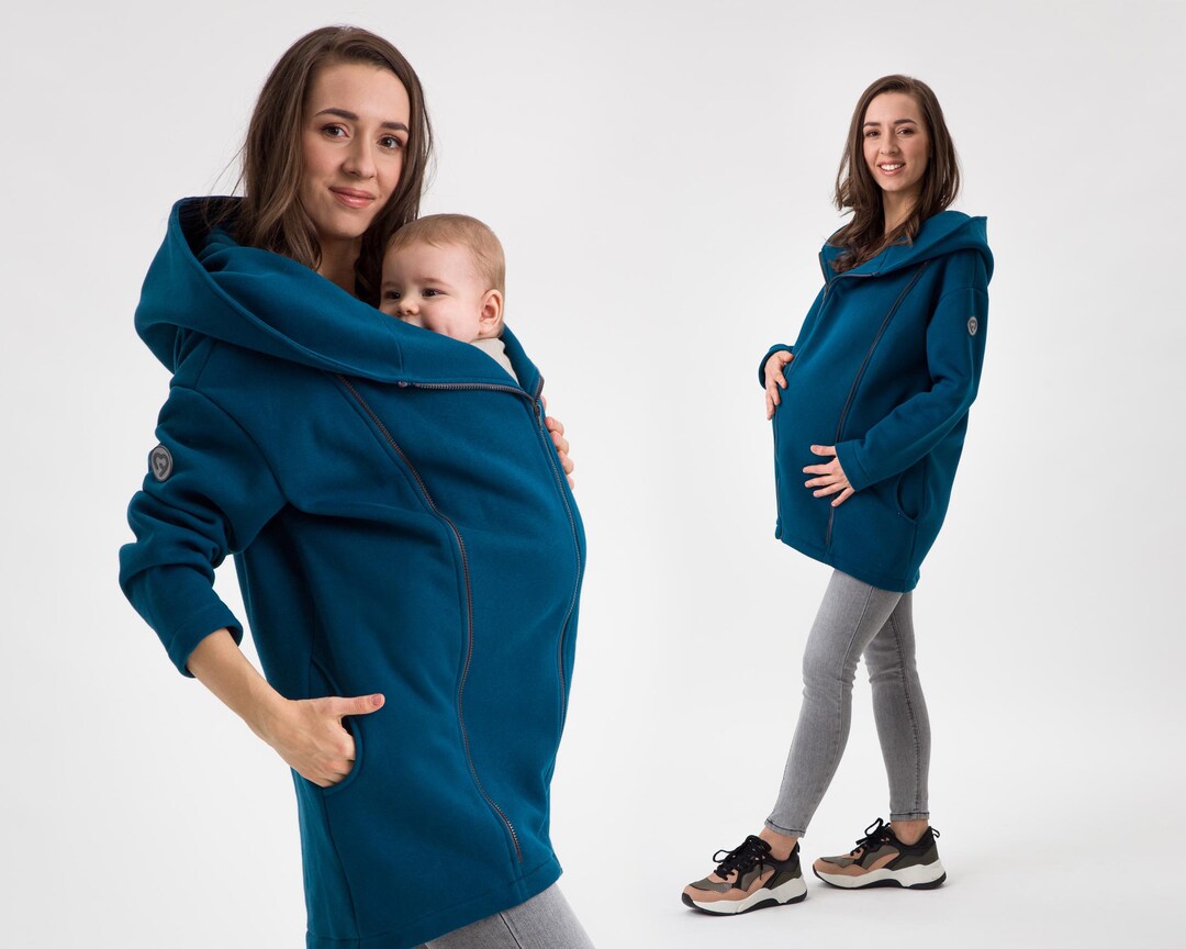 KAYA Babywearing Maternity Coat Jacket Street Style Babycarrier Warmer ...