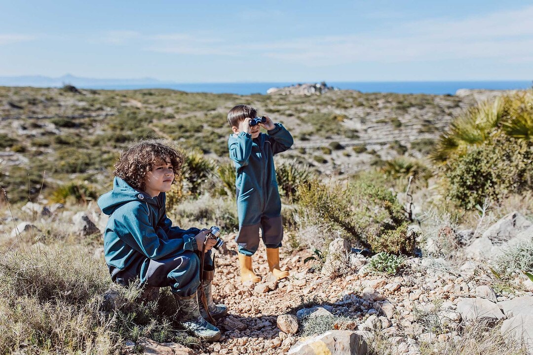 LEO Kids Outdoor Softshell OVERALL Water Resistant Windbreak - Etsy