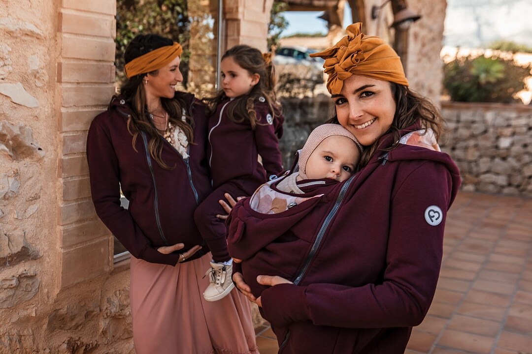 POLA Front/back 5in1 Babywearing Coat Maternity Pregnancy ...