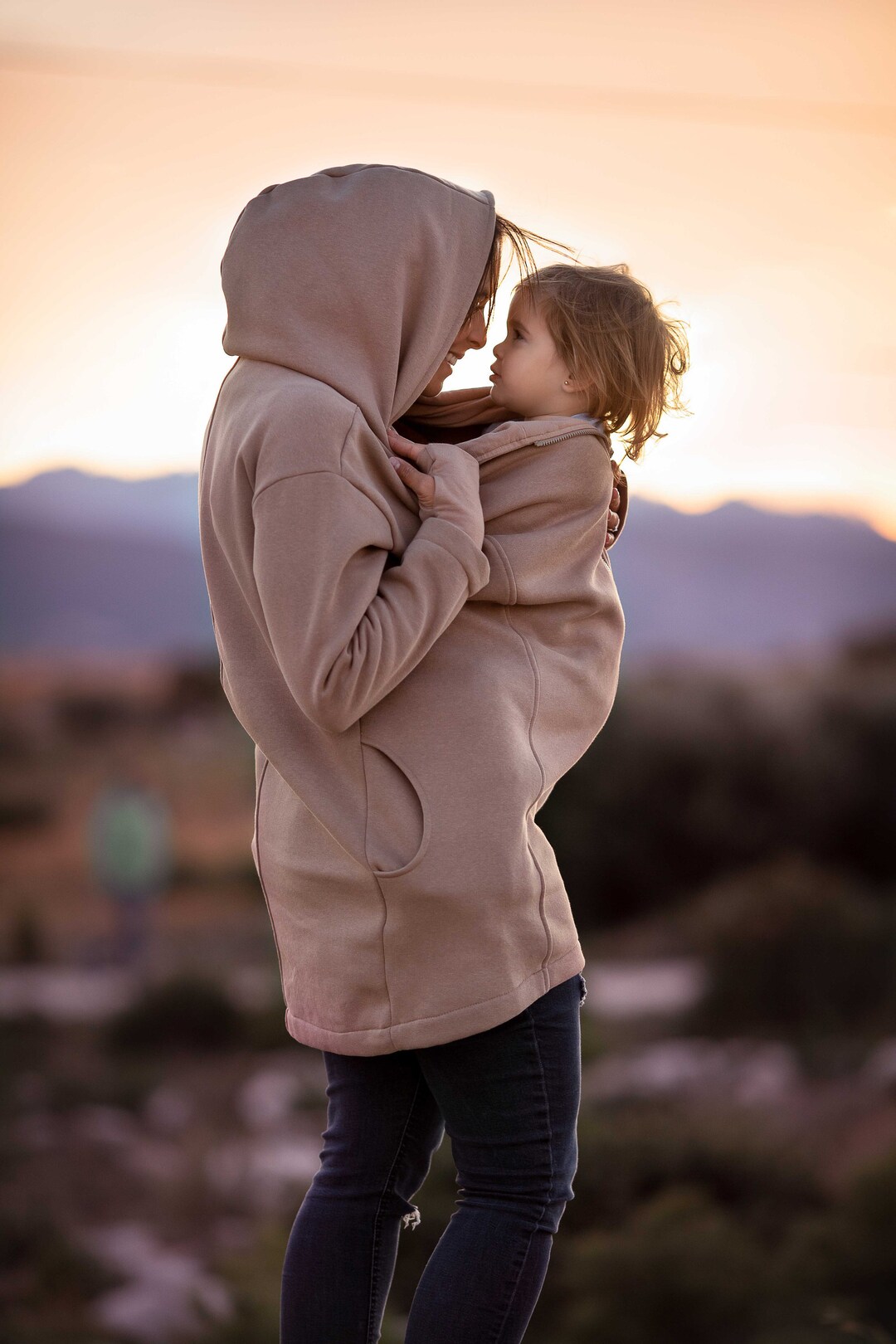 KAYA Babywearing Maternity Coat Jacket Street Style Babycarrier Warmer ...