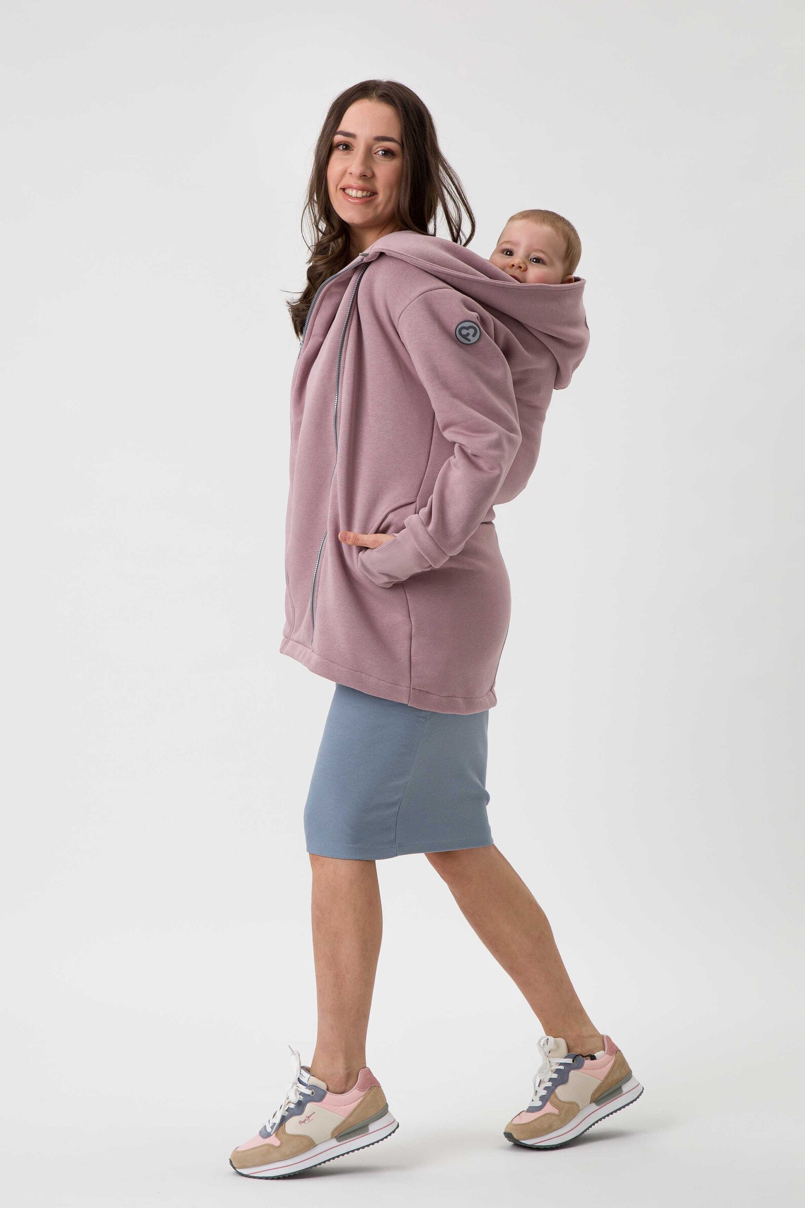 KAYA Babywearing Maternity Coat Jacket Street Style Babycarrier Warmer ...