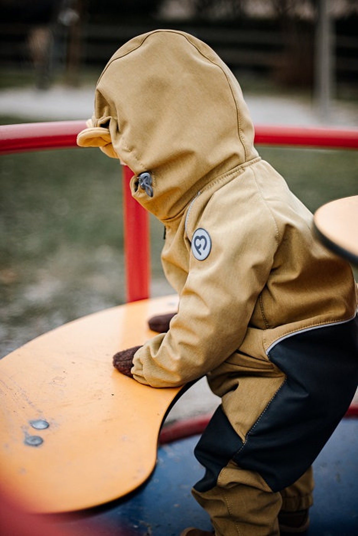 LEO Kids Outdoor Softshell OVERALL, Water Resistant Windbreak Softshell ...