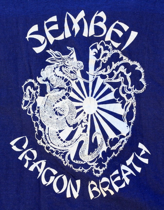Rare Vintage 1970s' Sembai Dragons Breath Mens Small … - Gem