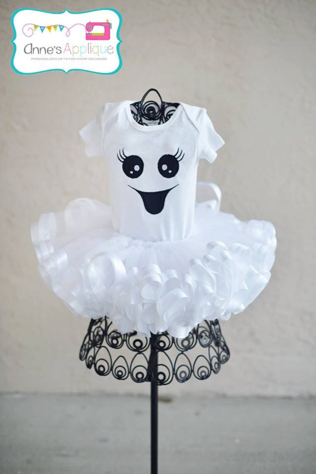 Adorable Ghost Halloween Fall Girls Tutu Set - Etsy