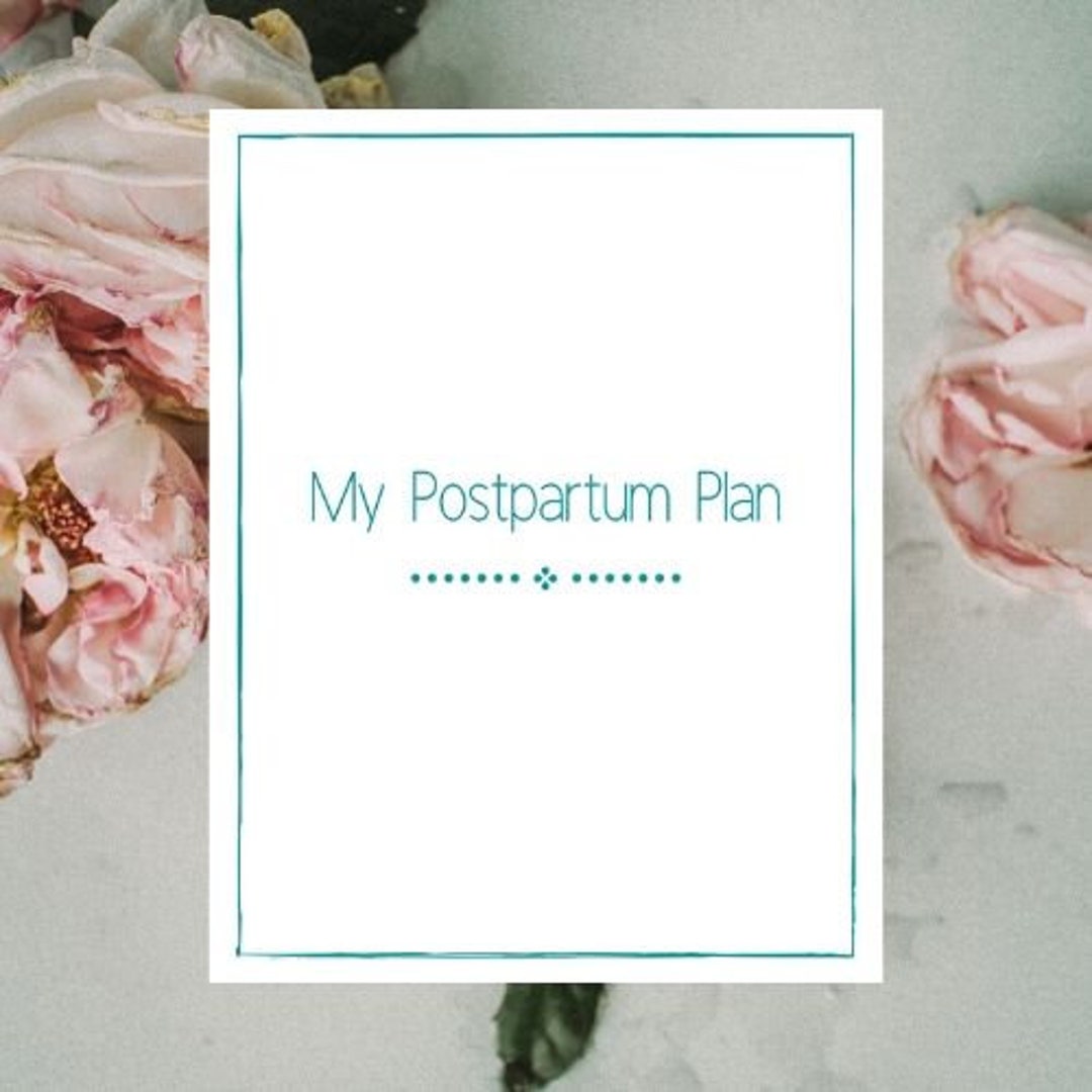 Postpartum Plan, Postpartum Doula, Plan for New Mom, New Mom Plan ...