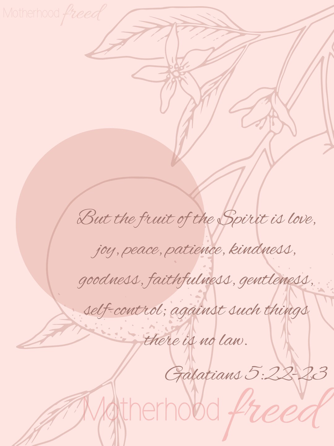 Fruit of the Spirit, Fruit of the Spirit Wall Art, Fruit of the Spirit ...