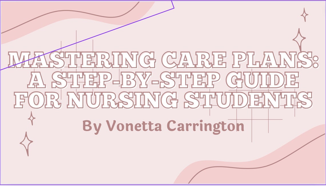 Editable Nursing Care Plan, Printable Care Plan, for Nursing Students ...