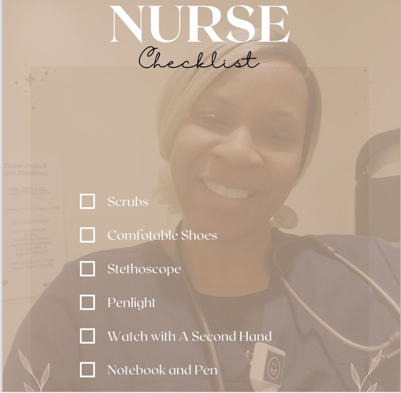 Editable Nurse Daily Checklist, Printable Daily Checklist, Daily Work ...