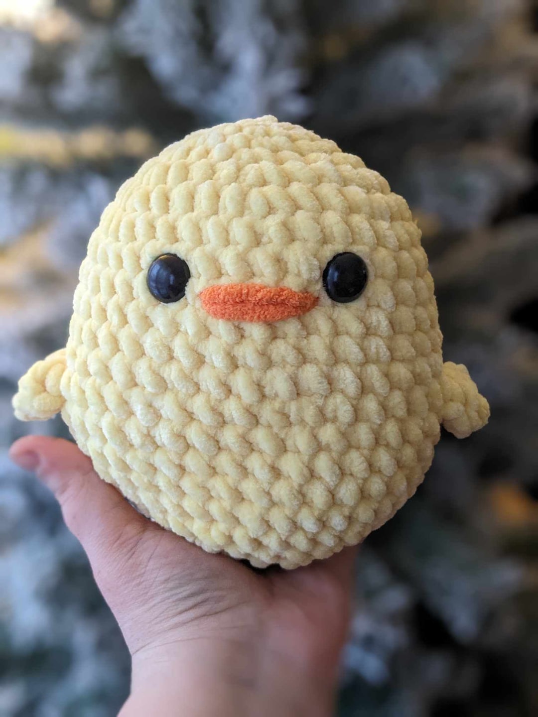 No Sew Cute Crochet Chick PATTERN - Etsy
