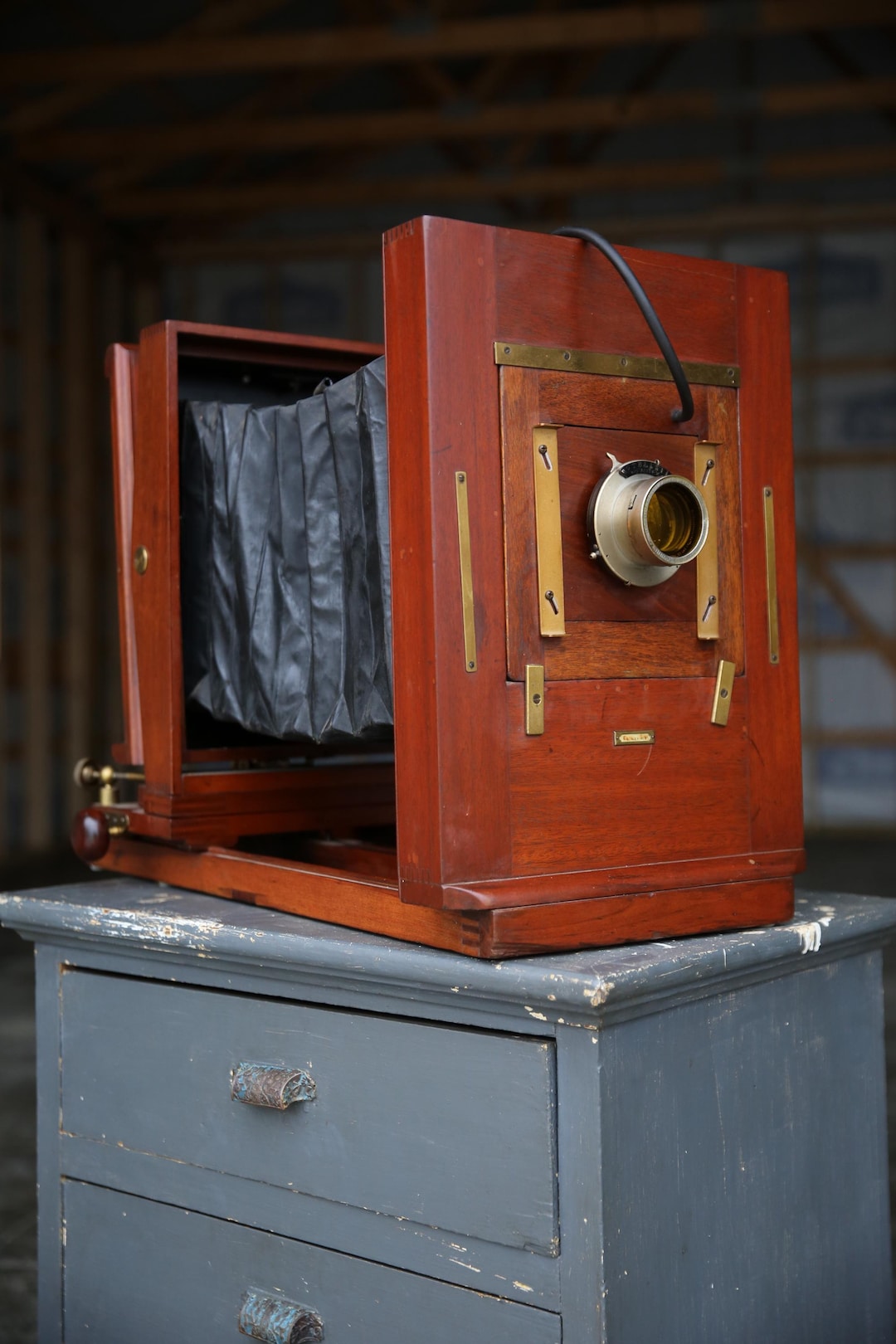 Antique Century Studio Camera Portrait Film Large Format Camera Turner ...