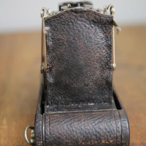 Antique Kodak Folding Pocket 1A Camera Red Bellows Dual View Finder ...