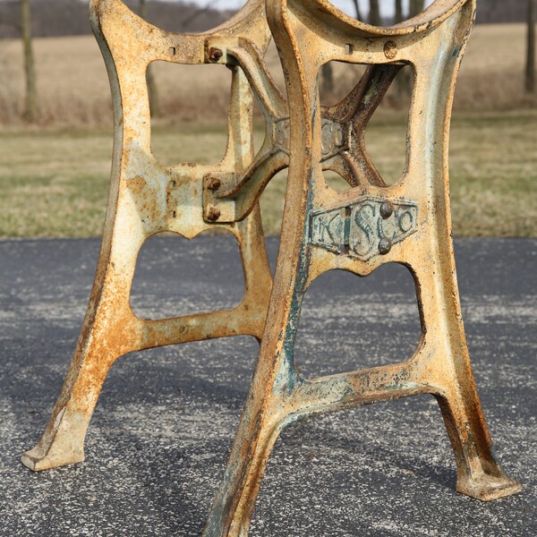 Old Iron Table Legs at Lisa Cunningham blog